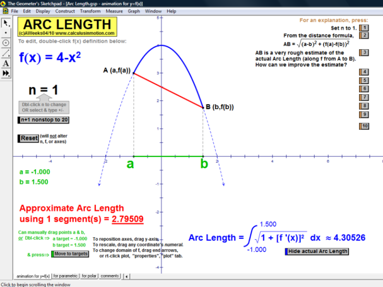 Calculus In Motion – CALCULUS IN MOTION
