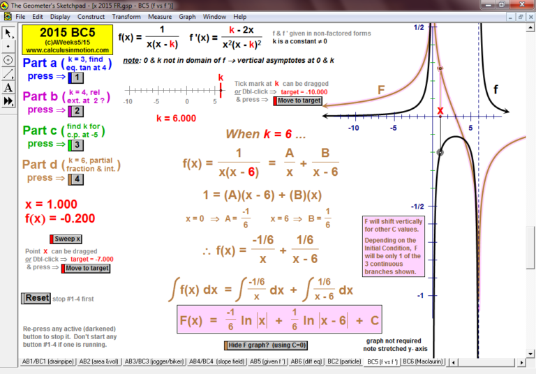 Calculus In Motion – CALCULUS IN MOTION