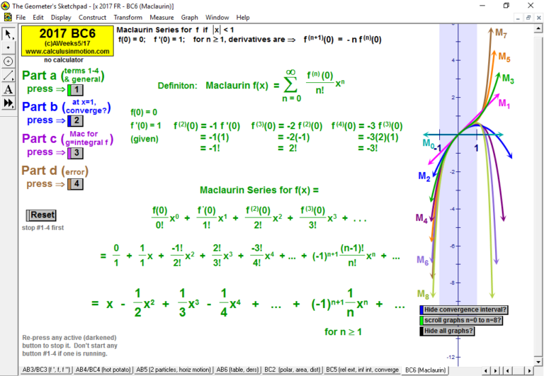 Calculus In Motion – CALCULUS IN MOTION