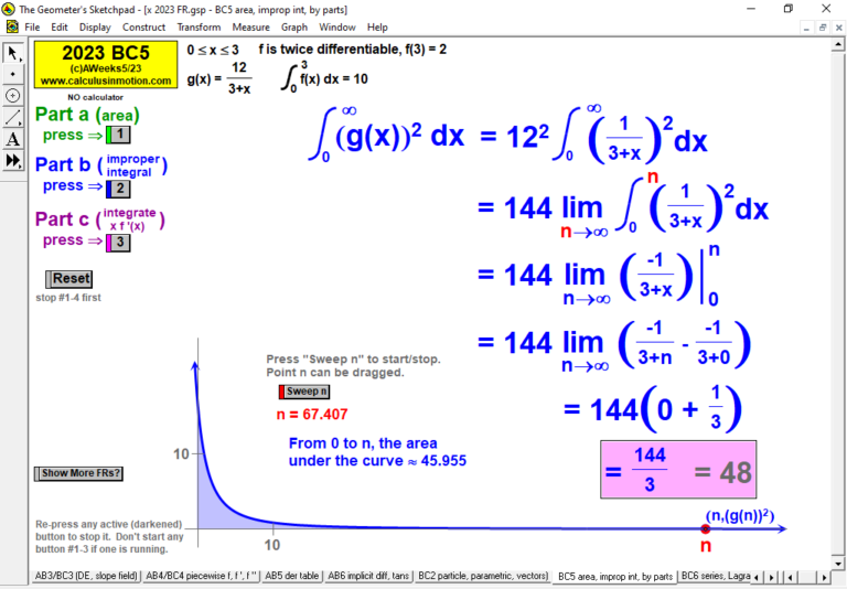 Calculus In Motion – CALCULUS IN MOTION