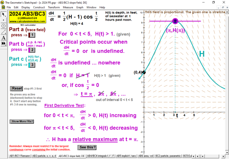 Calculus In Motion – CALCULUS IN MOTION